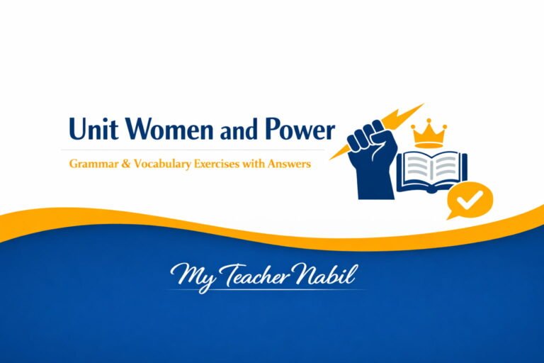 5 Brilliant Unit Women and Power Exercises | My Teacher Nabil